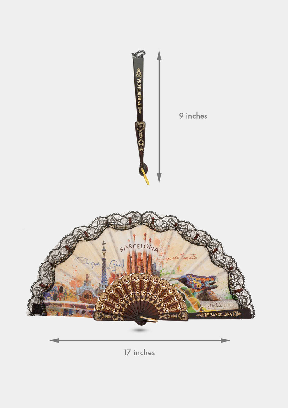 Ole Ole Flamenco Spanish Hand Fans